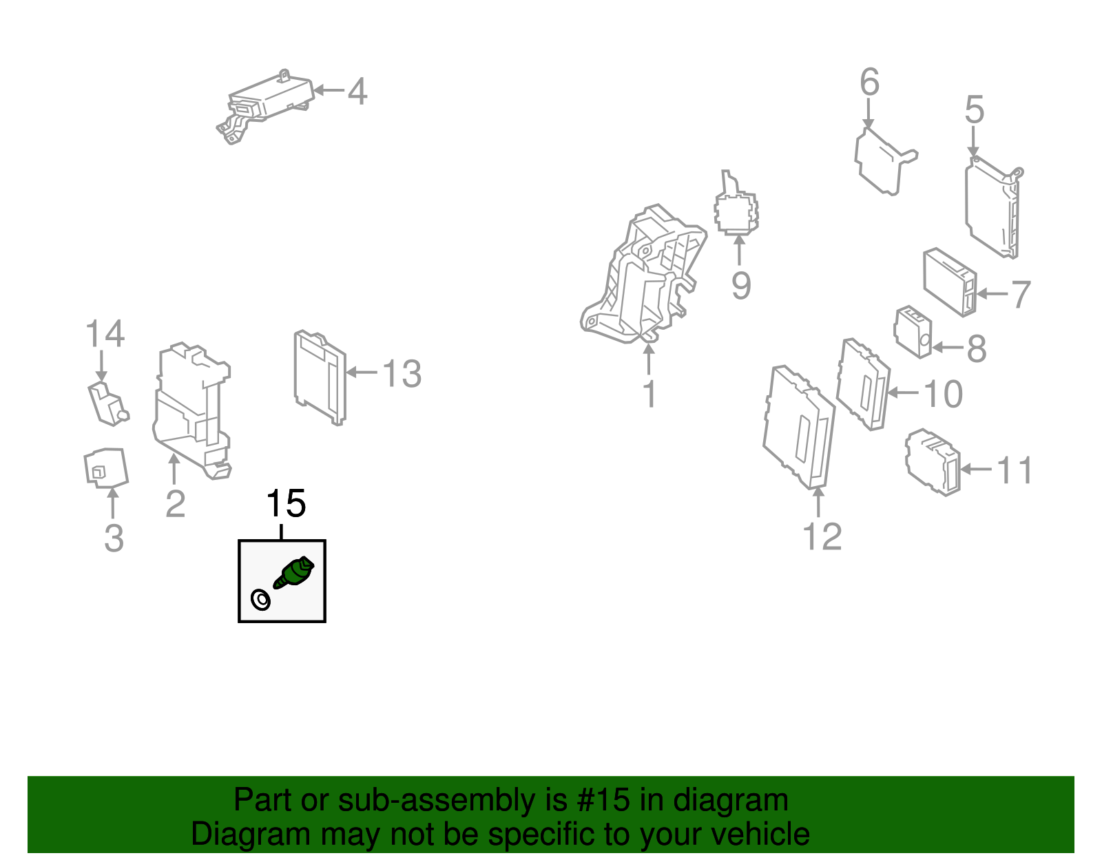 2012-2018 Toyota Switch 84340-59005 | Toyota Parts Center