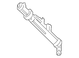 166-860-12-47 - Washer Nozzle 2012-2016 Mercedes-Benz | Mercedes-Benz ...