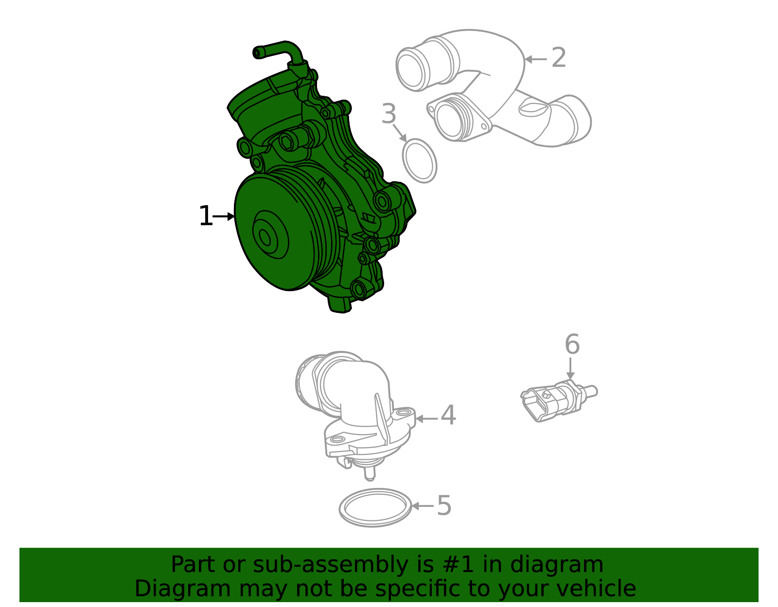 2020-2023 Mopar Pump 68524862AA | Mopar Parts Canada