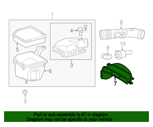 2021-2023 Lexus Air Inlet 17751-31390 | OEM Parts Online