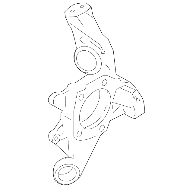 2003-2014 Volvo XC90 Knuckle - Passenger Side (RH) 31277992 ...