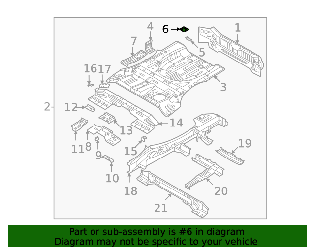 2022-2024 Hyundai Tucson Spare Bracket 65793-N9000 | OEM Parts Online