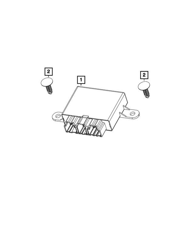 2020-2023 Dodge Parking Assist Module 68445309AA | Mopar Estores