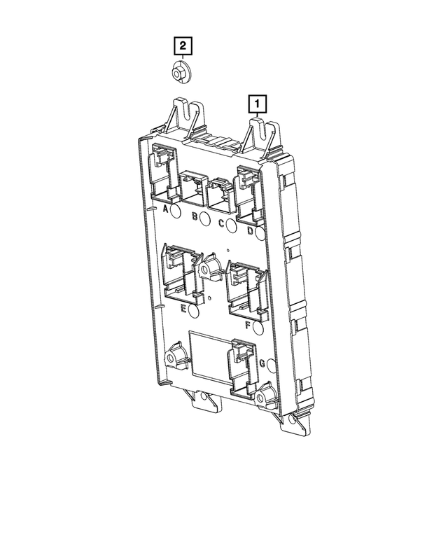 MOPAR BODY CONTROLLER MODULE - 68525718AB - 68525718AB | Mopar Online Parts