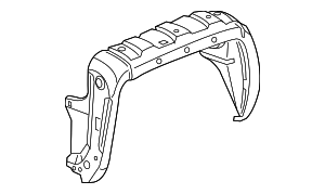 2014-2019 Chevrolet Driver Side Truck Bed Wheel Housing Panel 23201348 ...