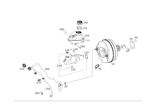 Brake Booster for 2020 Mercedes-Benz C300 | Mercedes-Benz USA Parts