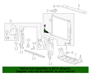 2013-2023 GM Radiator Drain Plug 22887095 GM | GMPartsDirect.com