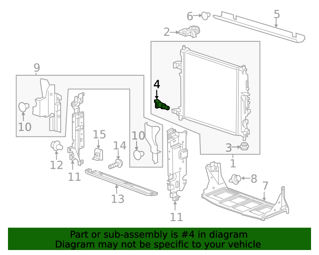 2013-2023 GM Radiator Drain Plug 22887095 GM | GMPartsDirect.com