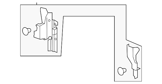 84027004 - Passenger Side Radiator Air Baffle 2016-2024 Chevrolet ...