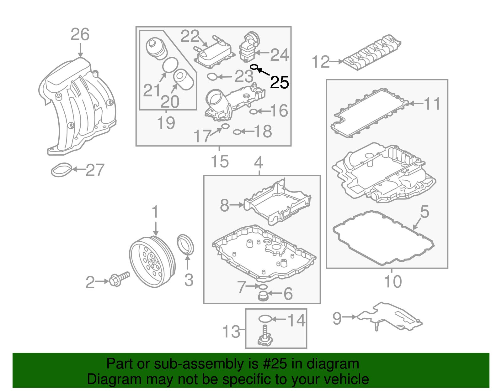 2010-2024 Porsche Separator O-Ring PAF-008-085 | Sunset Porsche Parts