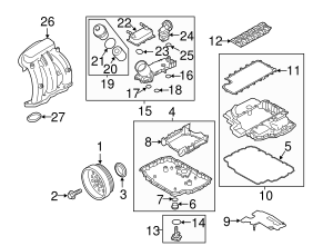 2008-2021 Porsche Oil Filter - Element 0PB-115-466 | Sunset Porsche Parts