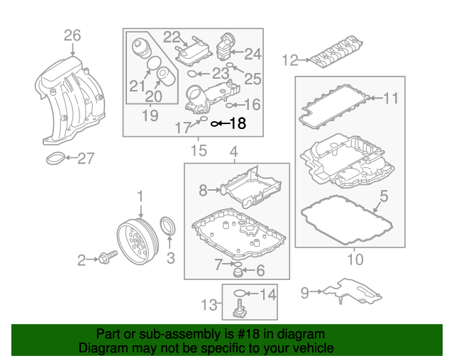 2009-2023 Porsche Oil Filter Housing O-Ring PAF-008-088 | Sunset ...