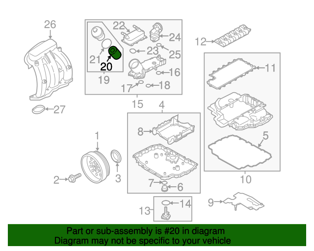 2008-2021 Porsche Oil Filter - Element 0PB-115-466 | Sunset Porsche Parts