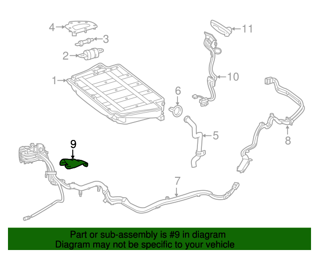 000-545-36-86 - Harness Shield 2016-2018 Mercedes-Benz | Mercedes-Benz ...