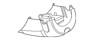 8K0-953-512-E-BD6 - Lower Cover 2013-2017 Audi | Audi OEM Parts