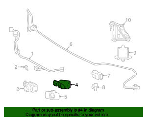 2021-2023 Lexus Sensor 89341-K0060-20 | OEM Parts Online