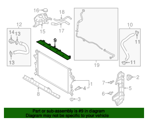 29150-G2000 - Air Deflector - 2017-2022 Hyundai Ioniq | hyundaiparts