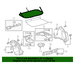 64910-F4010 - Tonneau Cover 2018-2022 Toyota C-HR | Longo Toyota Parts