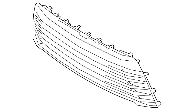 2018-2020 Toyota Sienna Lower Grille 53102-08020 | Toyota Parts Delivered