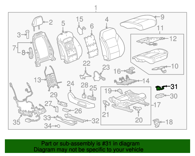 2016-2021 GM Module Bracket 13511544 | GMPartsDirect.com
