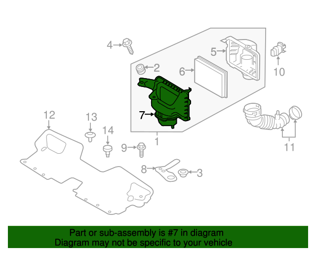 16528-5CA0A - Housing 2016-2020 Infiniti | INFINITI Parts & Accessories ...