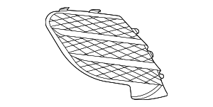 247-885-69-01 - Outer Grille 2020-2021 Mercedes-Benz GLB 250 | Mercedes ...