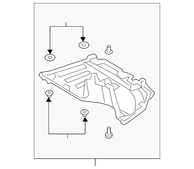 2020-2022 Toyota Corolla Rear Cover 58399-02100 | Toyota Parts Center