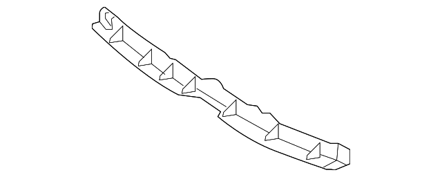 2018 Toyota Yaris Reinforce Bar 52125-0D060 | Toyota Parts