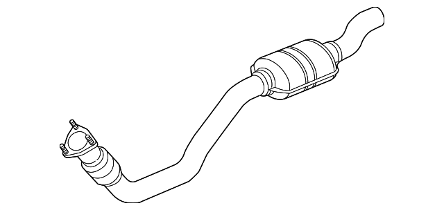 4G0-254-302-B - Muffler & Pipe 2016-2018 Audi | Audi OEM Parts