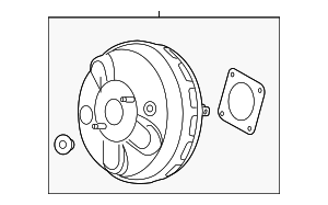 2008-2015 Land Rover LR2 Booster Assembly LR025443 | JaguarParts.com