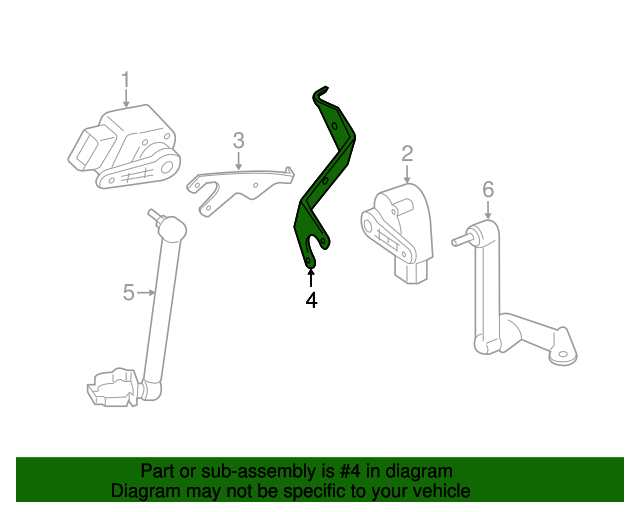 37146888955 - 2012-2023 BMW Bracket (37-14-6-888-955) | BMW of South ...