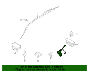 93490-1U125FFF - Clock Spring 2011-2014 Kia Sorento | Kia.Parts Store
