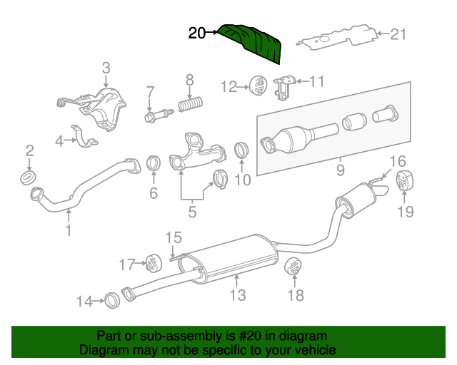 58151-0E030 - Front Insulator - 2010-2019 Toyota Highlander | OEM Parts ...