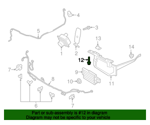 2013-2020 Ford Radiator Support Air Deflector Screw -W705134-S442 ...