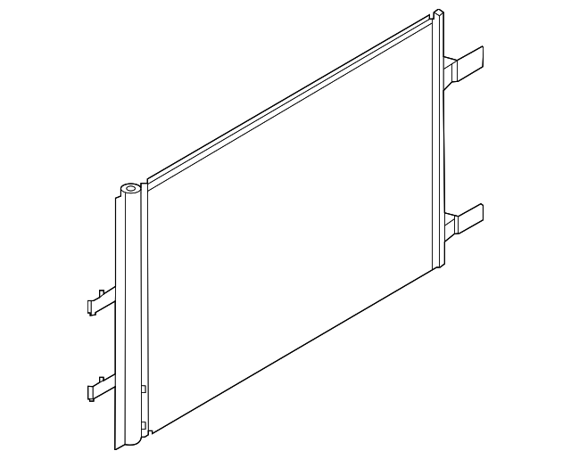 92100-6RA0B - Condenser Assembly - 2021-2024 Nissan Rogue | Nissan OEM ...