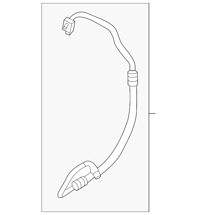 2021 Nissan Rogue Pressure Hose 92490-6RR0A | Team Nissan Inc.