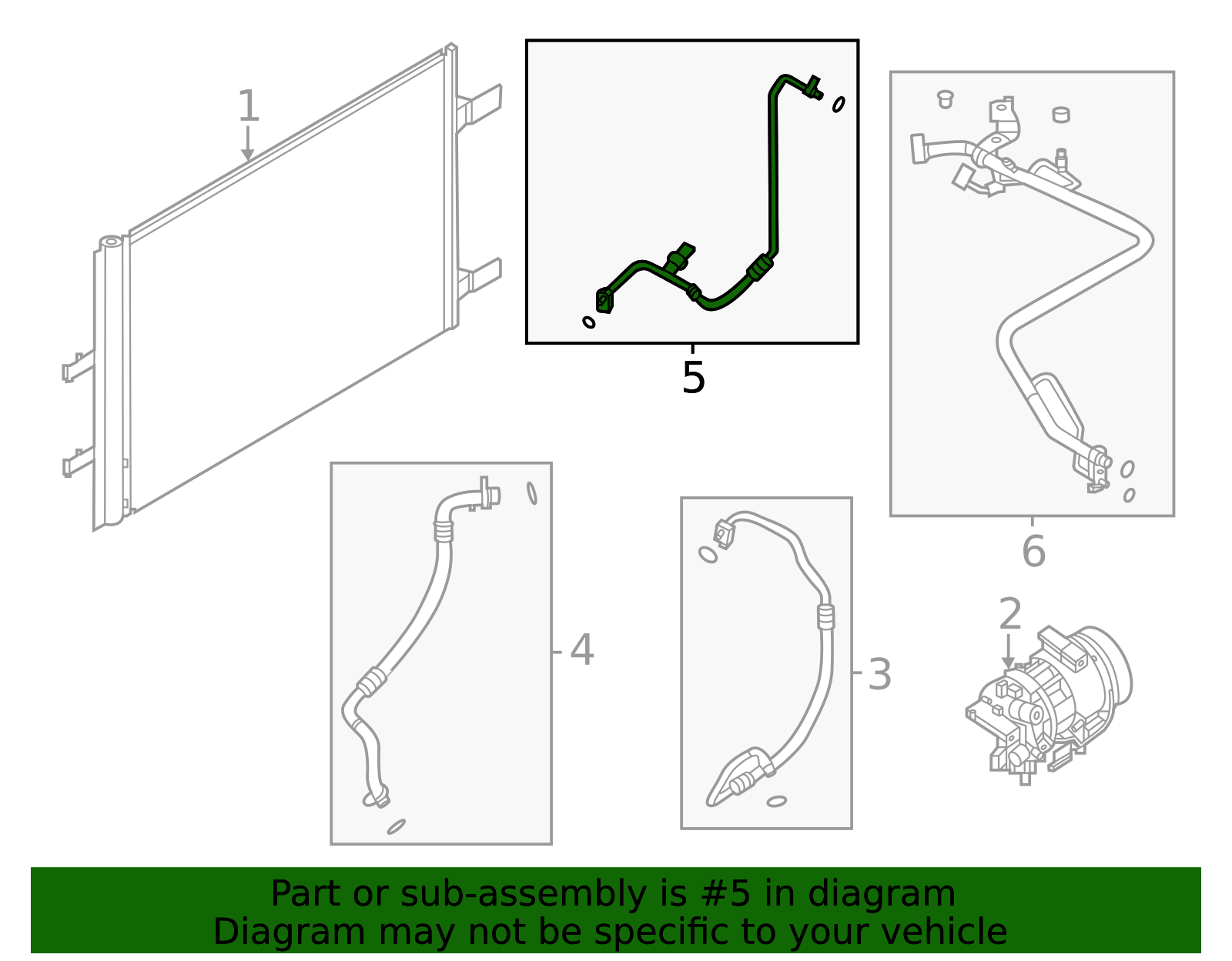 2021 Nissan Rogue Liquid Line 92440-6RR2D | Nissan Parts Central
