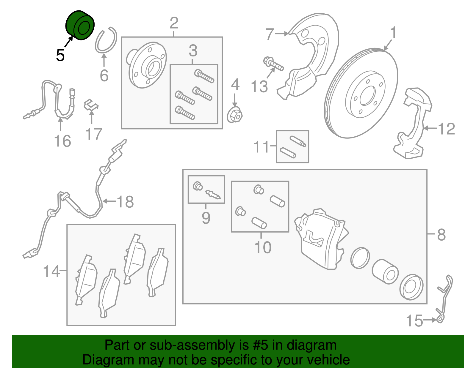 2018-2022 Ford EcoSport Wheel Bearing JCPZ-1215-A | Village Ford