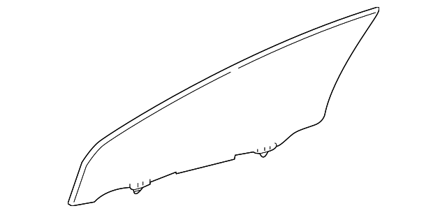 68102-02420 - Door Glass 2014-2019 Toyota Corolla | Longo Toyota Parts