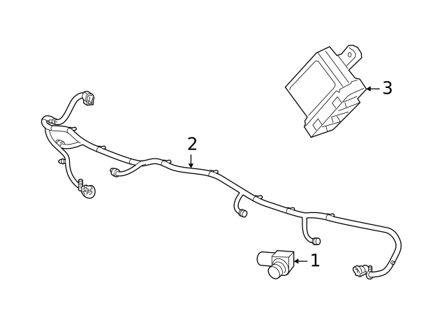 2021-2024 GM Parking Assist Control Module 84761800 GM | GMPartsDirect.com
