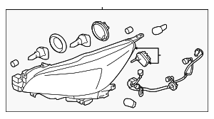 84002AL00A - Headlamp Assembly 2015-2017 Subaru | Subaru Parts Quick