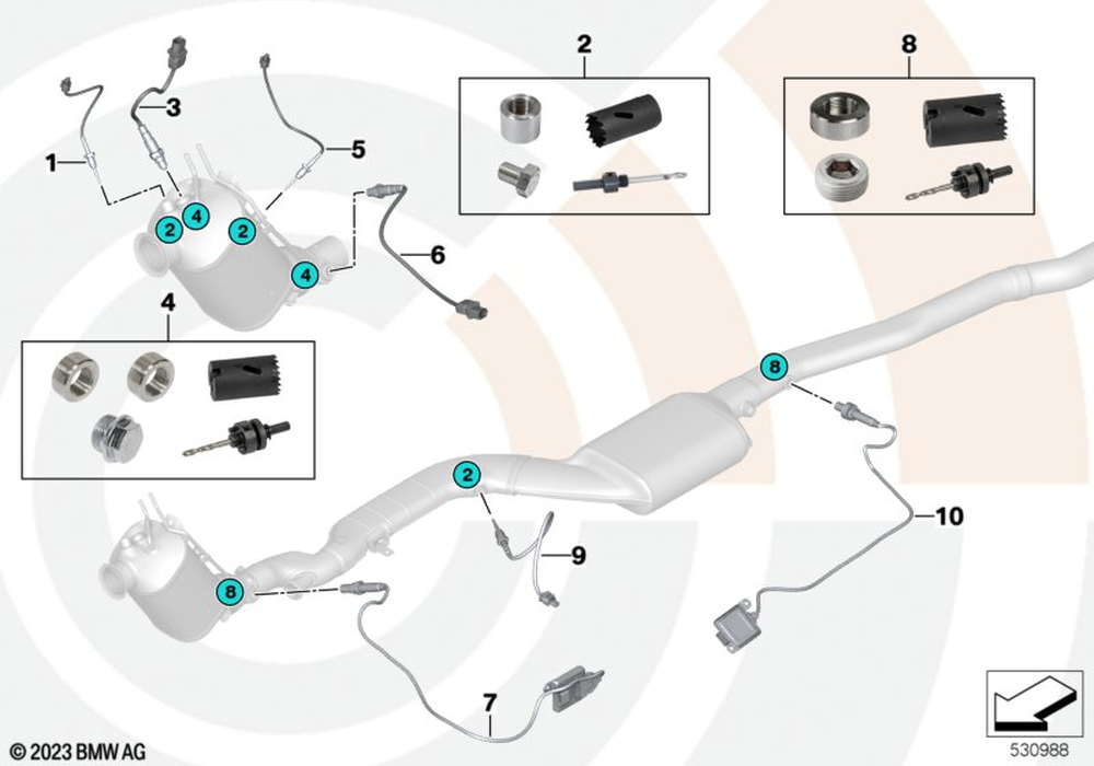 2011-2019 BMW Oxygen Sensor 13627791600 | Retail Performance Auto Parts
