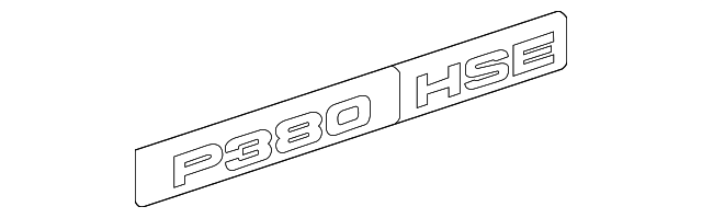 Genuine OEM Nameplate Part# LR095757 Fits 2018-2020 Land Rover Range ...