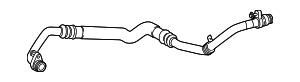 2015-2020 Mercedes-Benz Oil Cooler Line 205-501-02-24 | MB OEM Parts
