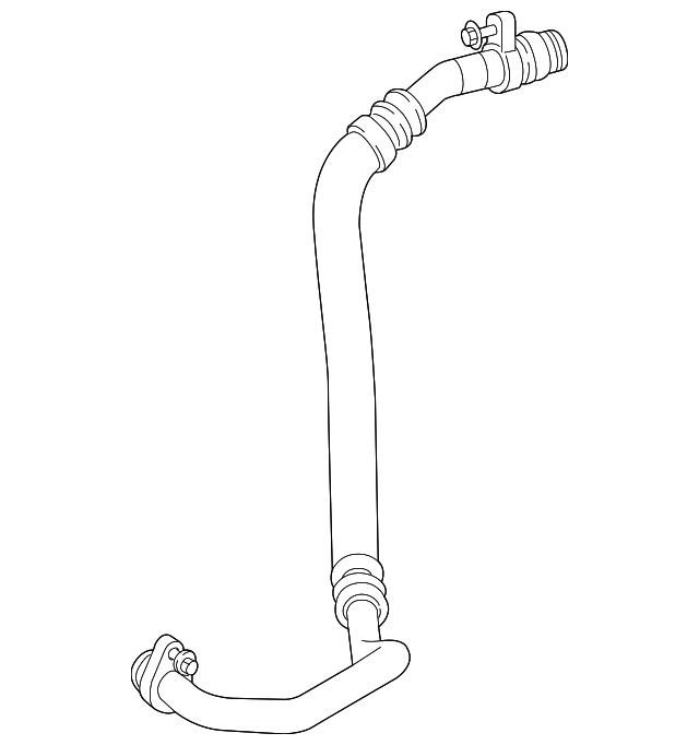 205-501-01-24 - Oil Cooler Line 2015-2020 Mercedes-Benz | Mercedes-Benz ...