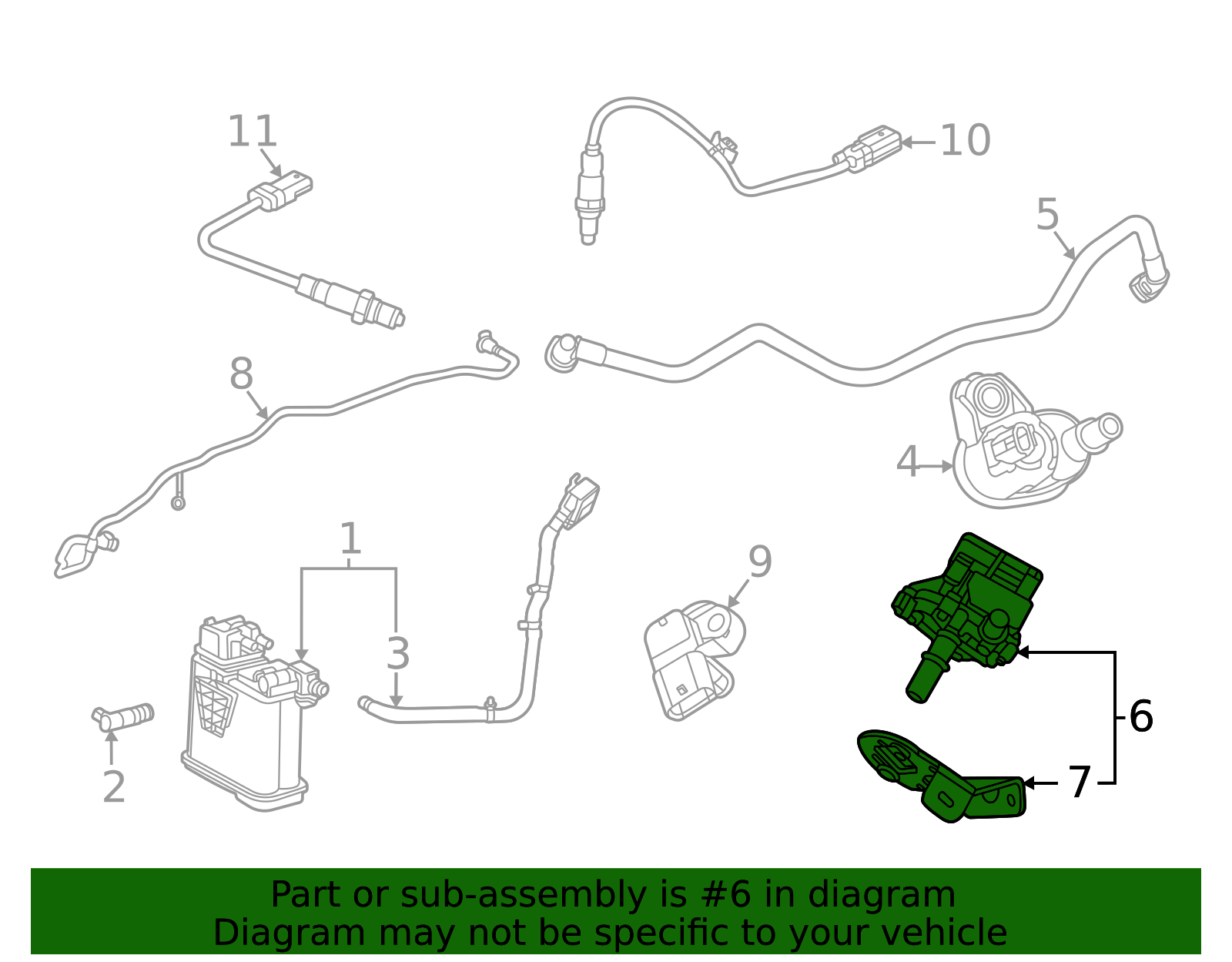 2020-2024 GM Evaporator Canister Purge Pump 25207119 | GM Parts Center