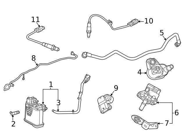 2020-2024 GM Evaporator Canister Purge Pump 25207119 | GM Parts Center