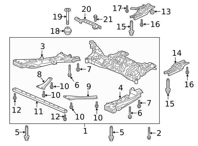 50150-TRW-A00 - Side Extension 2018-2021 Honda Clarity | Honda Parts Online