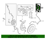2021 Ford F-150 Kit - Brake Lining ml3z2001b | TascaParts.com