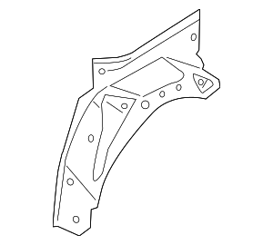 41007494534 - 2019-2025 BMW Wheelhouse Panel (41-00-7-494-534) | BMW of ...